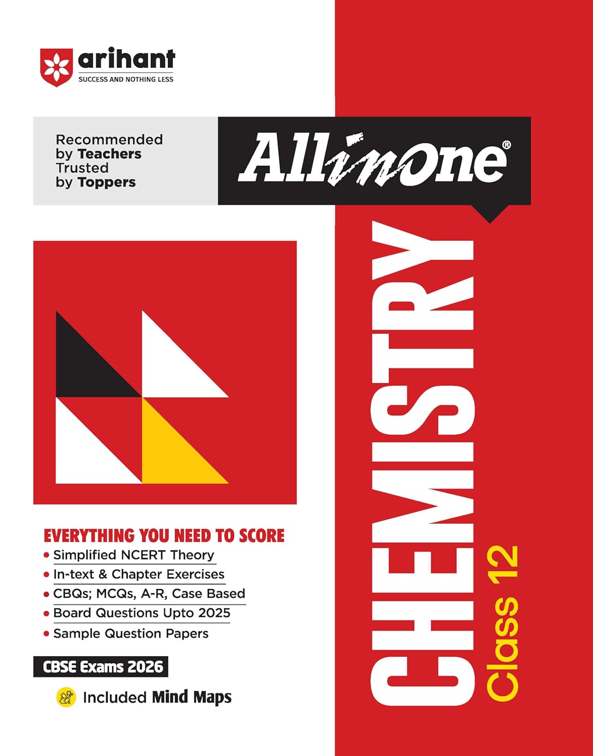 Arihant All in One Chemistry Class 12 for CBSE Exams 2025-26 | Revised ...