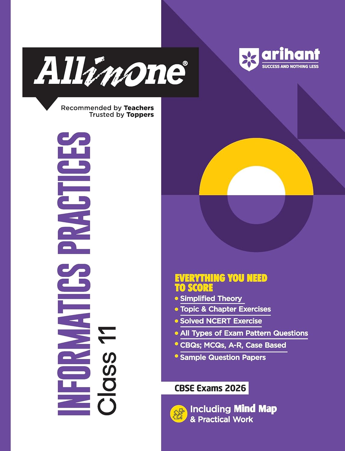 Arihant All in One Informatics Practices Class 11 for CBSE Exams 2025 ...