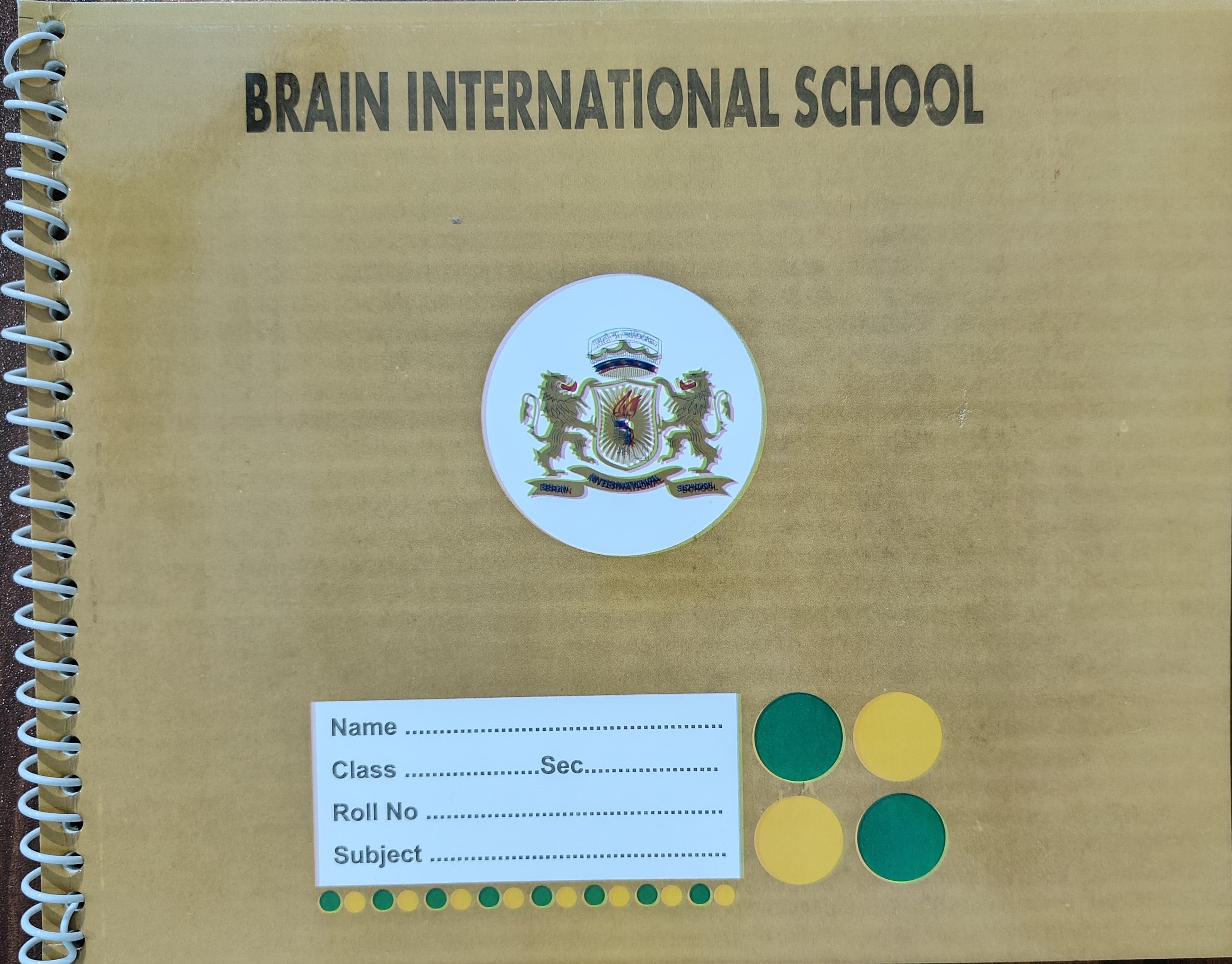 Brain International School Drawing book Small – Booksfy