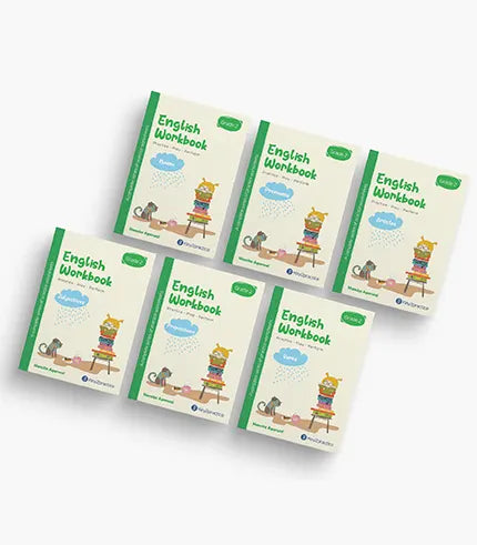 Key2Practice English Grammar Activity Workbook For Class 2 (Set of 6 ...