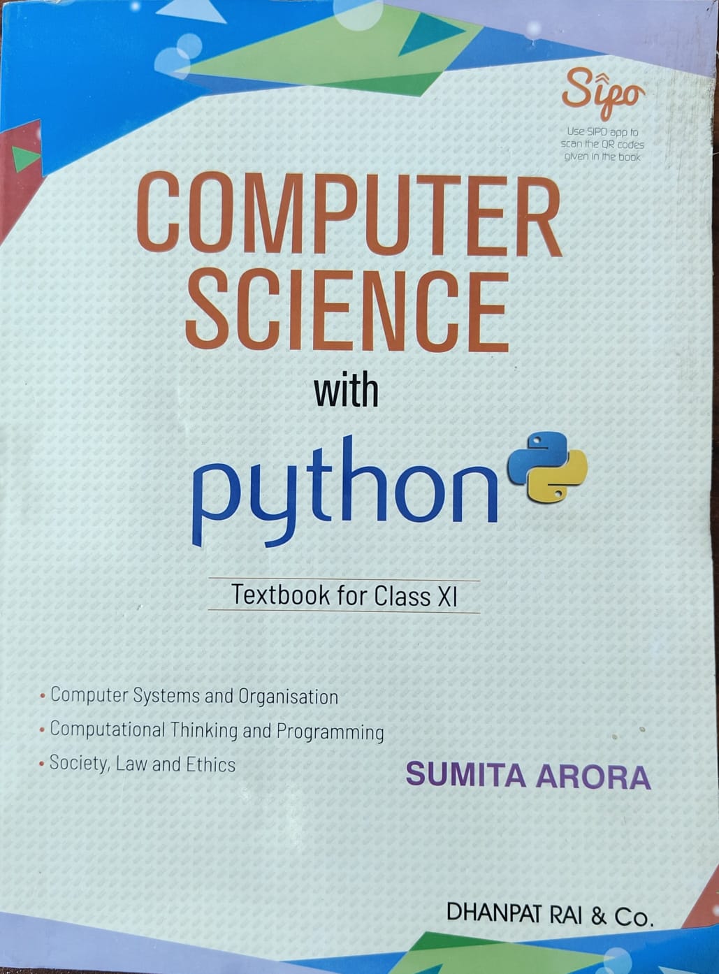 Computer Science With Python Textbook For Class 11 Examination (2024-2 ...