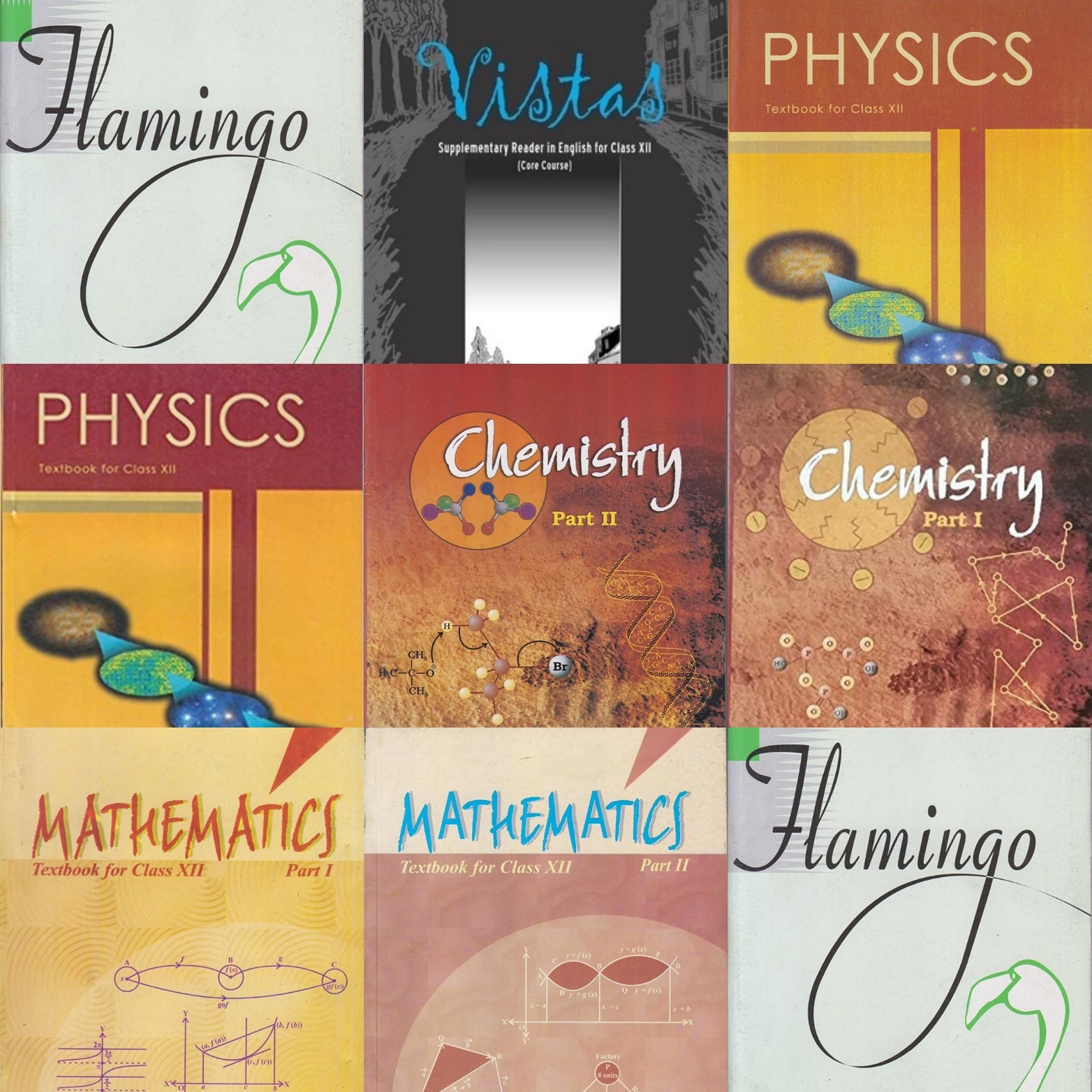 NCERT Science (PCM) Complete Books Set for Class -12 (English Medium ...