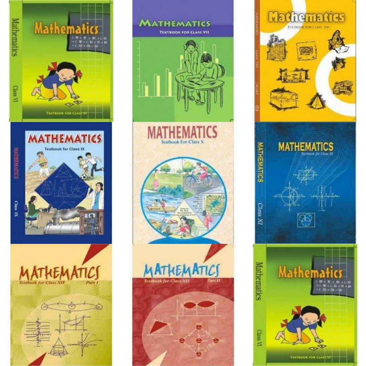 NCERT Mathematics Set For Class 6 to 12 – Booksfy