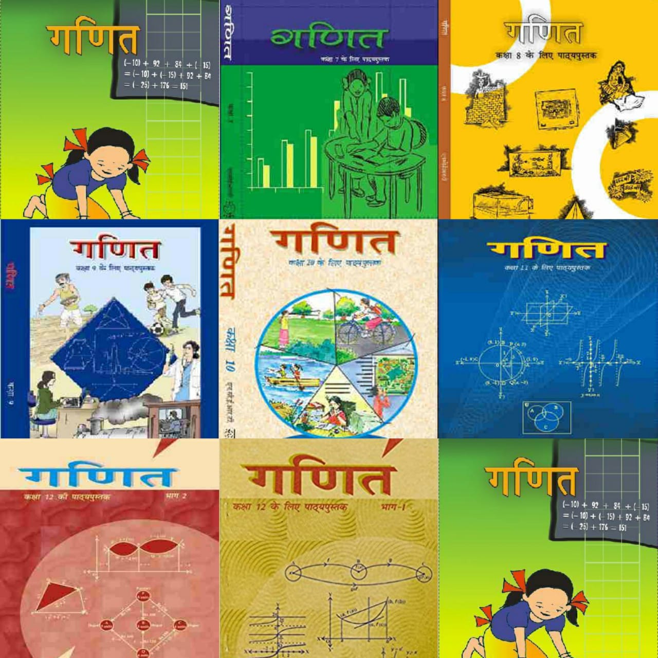 NCERT Ganit book Set For Class 6 to 12 – Booksfy